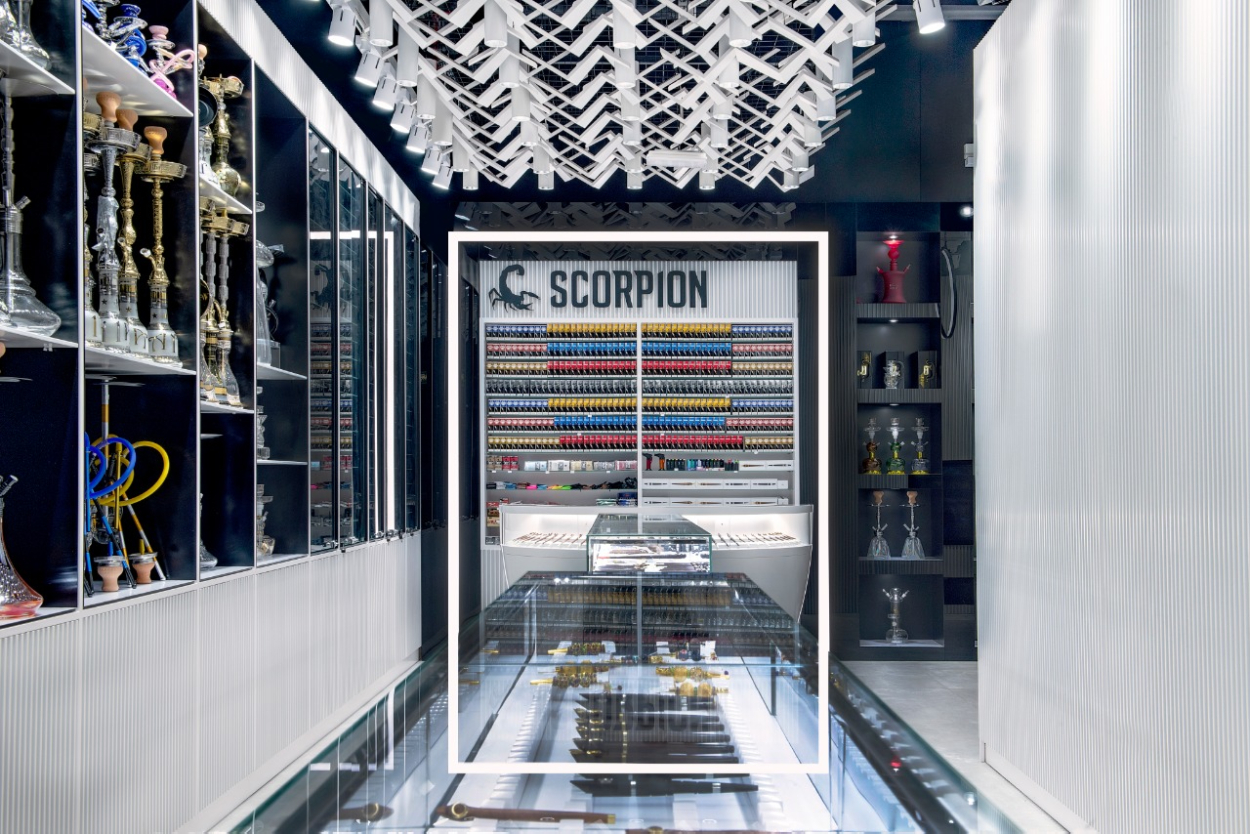 Scorpion Smoking Center - M FIT | Crafted with Commitment